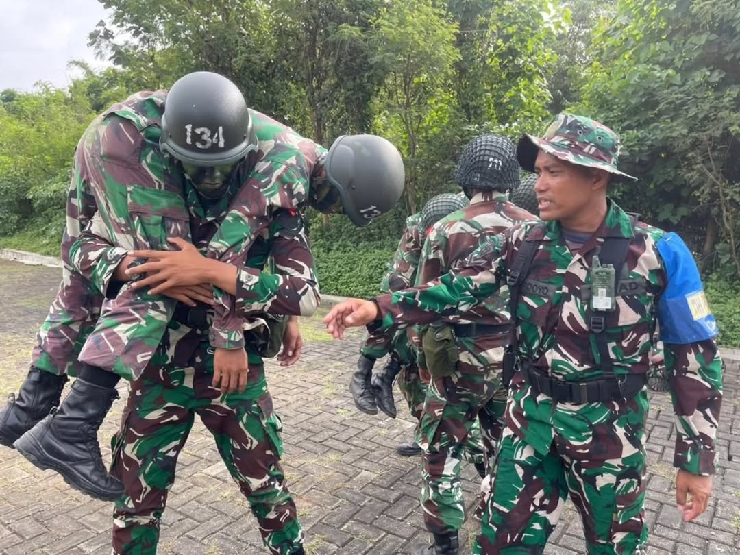 Wadanyonkes 2 Kostrad Pimpin Uji Keterampilan Siswa Dikmata Kes 2025 di Coban Rondo ...